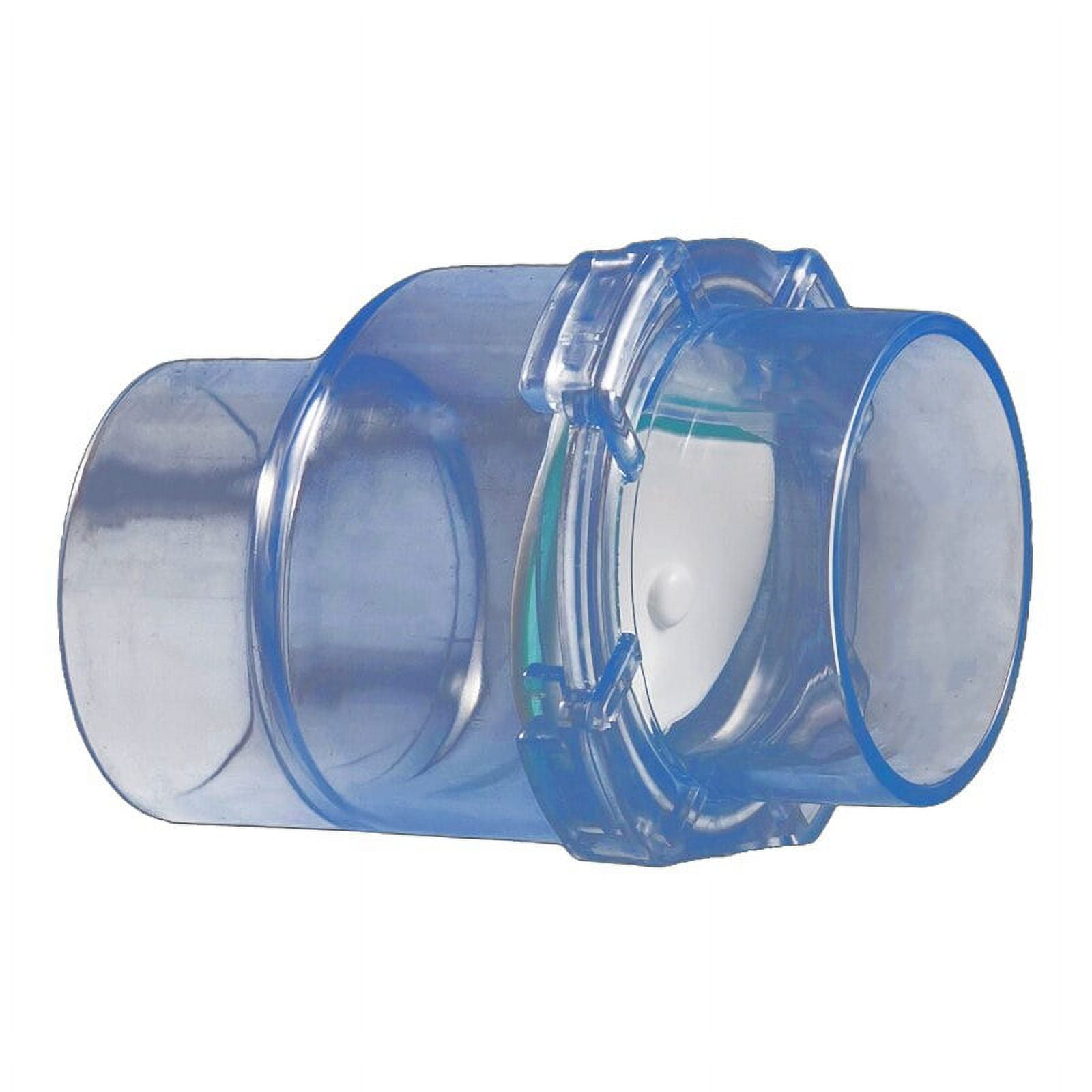 UPVC flap transparent valve check Drainpipe Non-return Flap Valve check ...