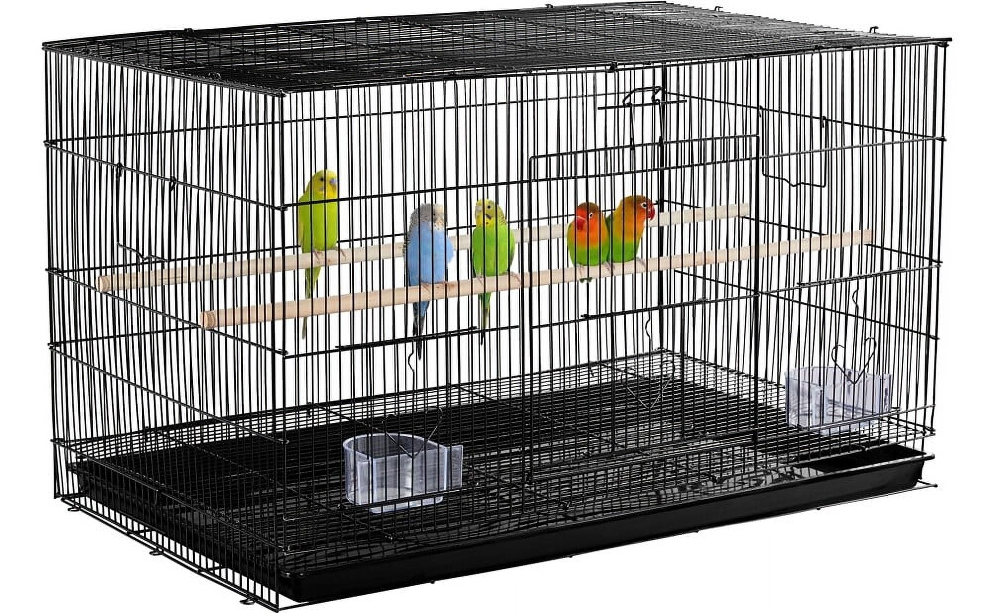 UPZE Length Flight Bird Cage Iron Flight Parrot Cage for Small Parrots ...