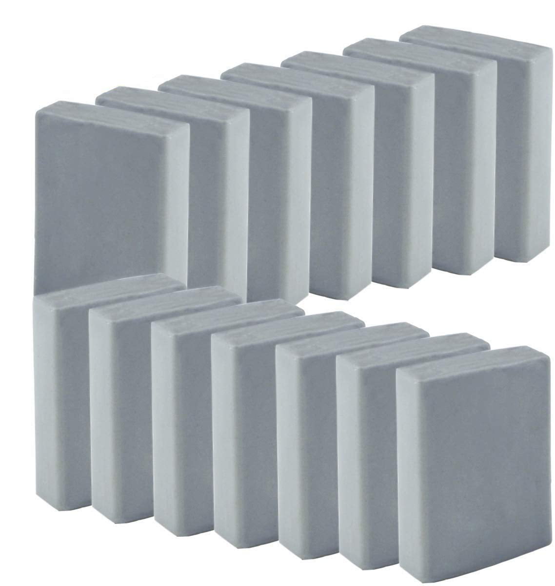 UPlama 24Pcs Kneaded Rubber Erasers for Drawing,Cleaning,Charcoal ...