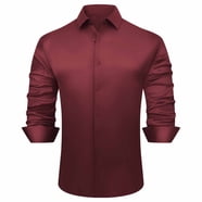 sogami Men's Stain Sheild Dress Shirts Long Sleeve Stretch Button Down ...
