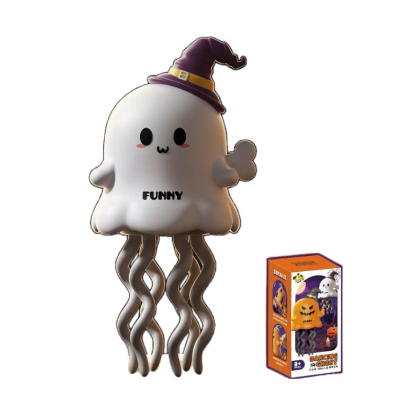 UQVIY Dancing Ghost Prank Toy Dancing Toy Tummy Time Toys Interactive ...