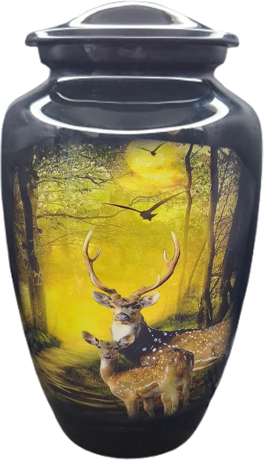 UR Cremation Urns- Lovely Deer Adult Urn –Best Urn for Human Ashes ...