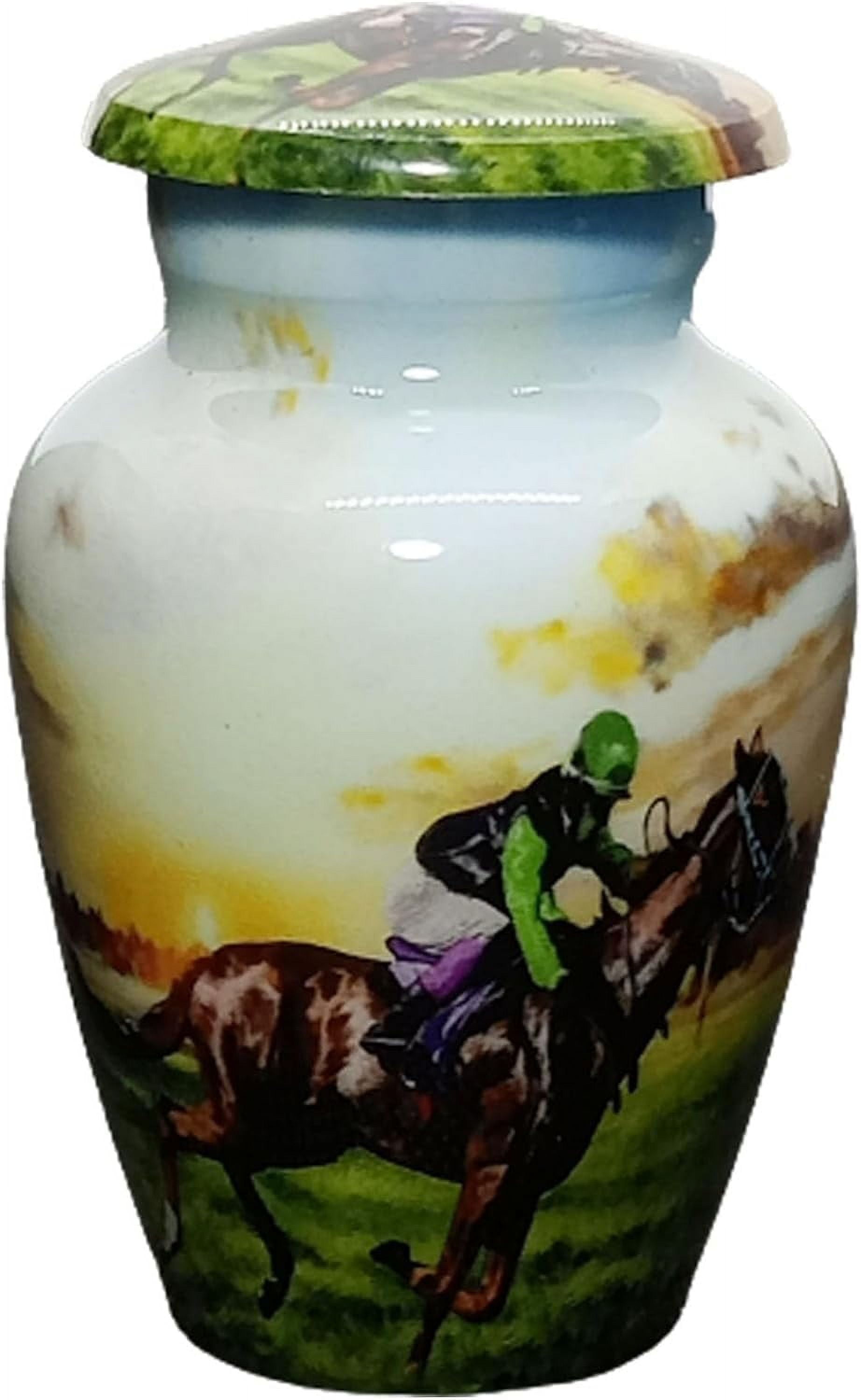 UR urns Keepsake Urn –Playing Horse Keepsake Cremation Urn for Human ...