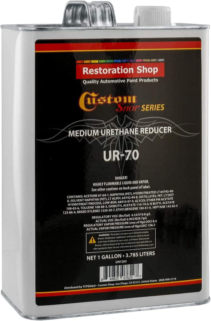UR70 Medium Urethane Reducer (Gallon) for Automotive Paint and Industrial Paint Use - High ...