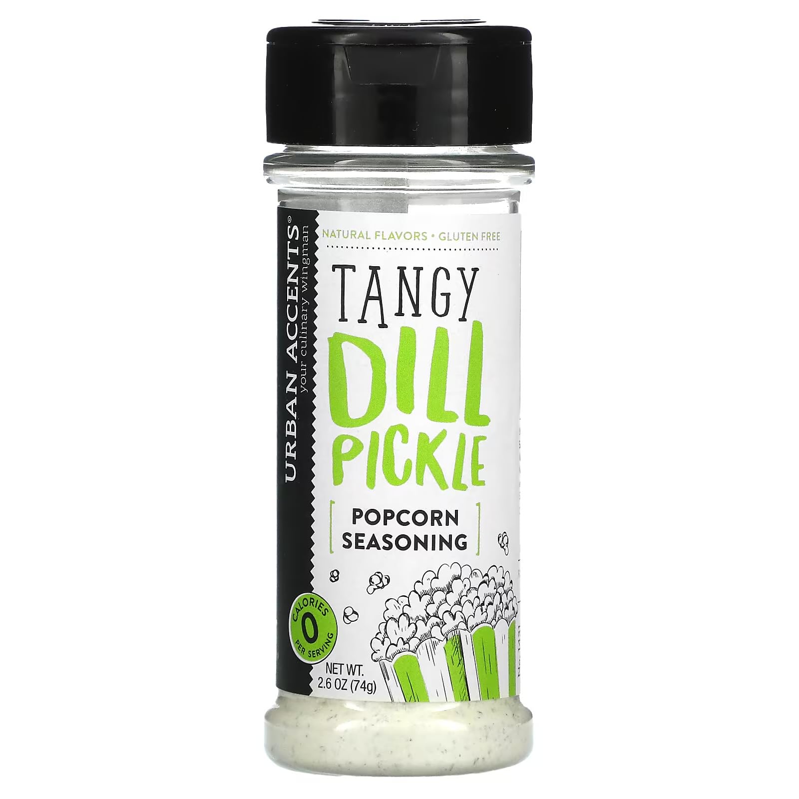 URBAN ACCENTS Popcorn Spice Dill HYZ01 Pickle, 2.6 OZ - Walmart.com