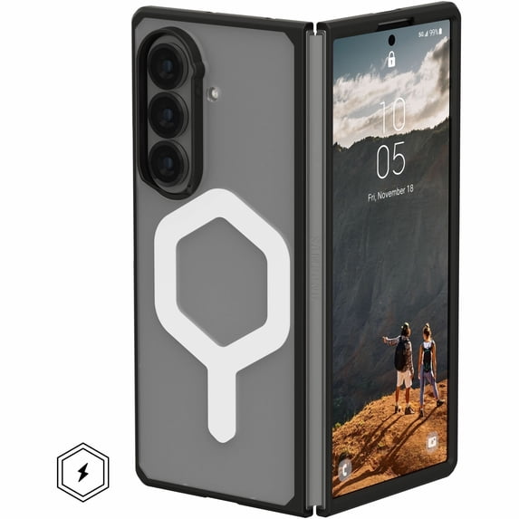 UAG Samsung Galaxy Z Fold 7 Case Mouve - Magnetic Charging Transparent ...