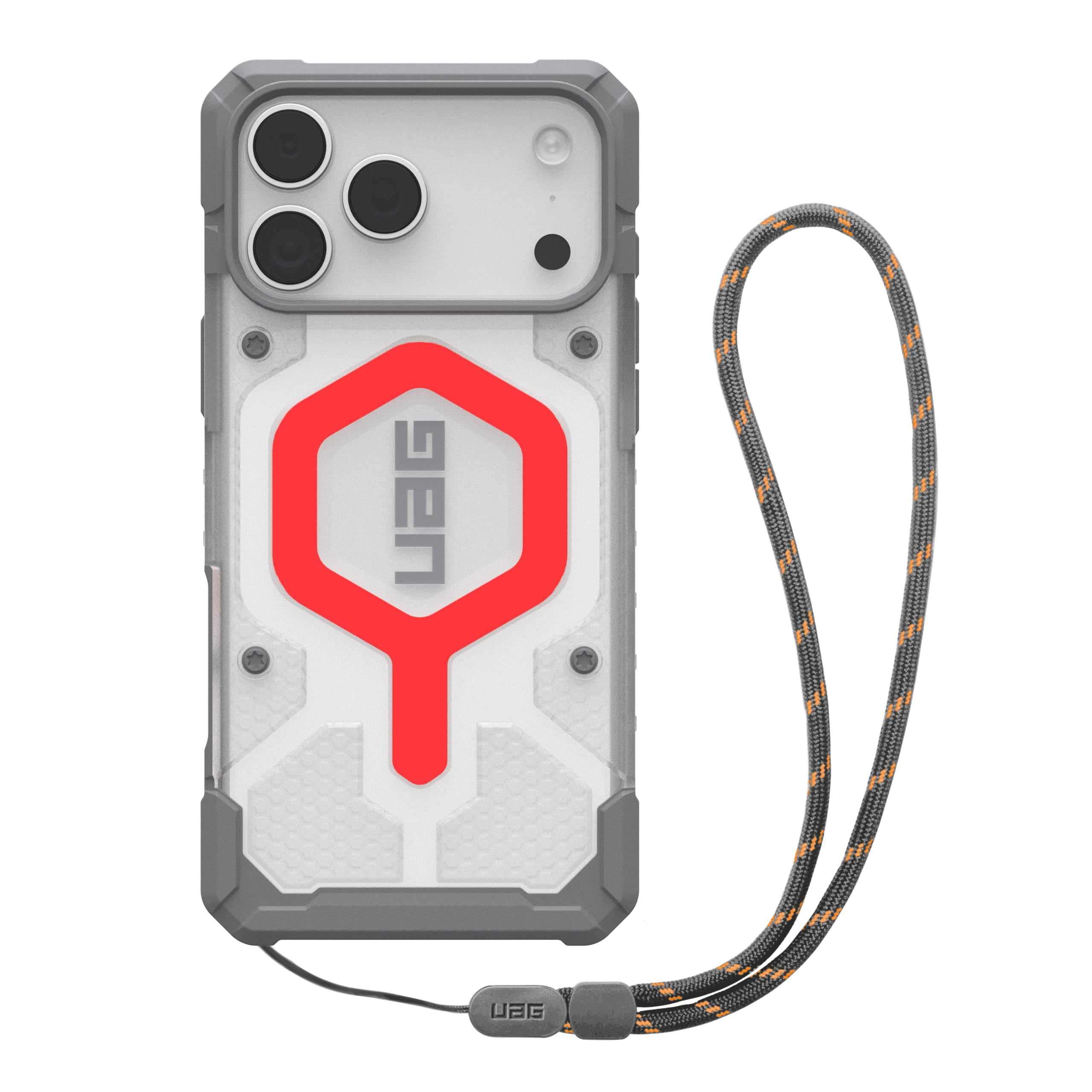 UAG iPhone 17 Pro Max Case Pathfinder Clear + Wrist Lanyard Bundle ...