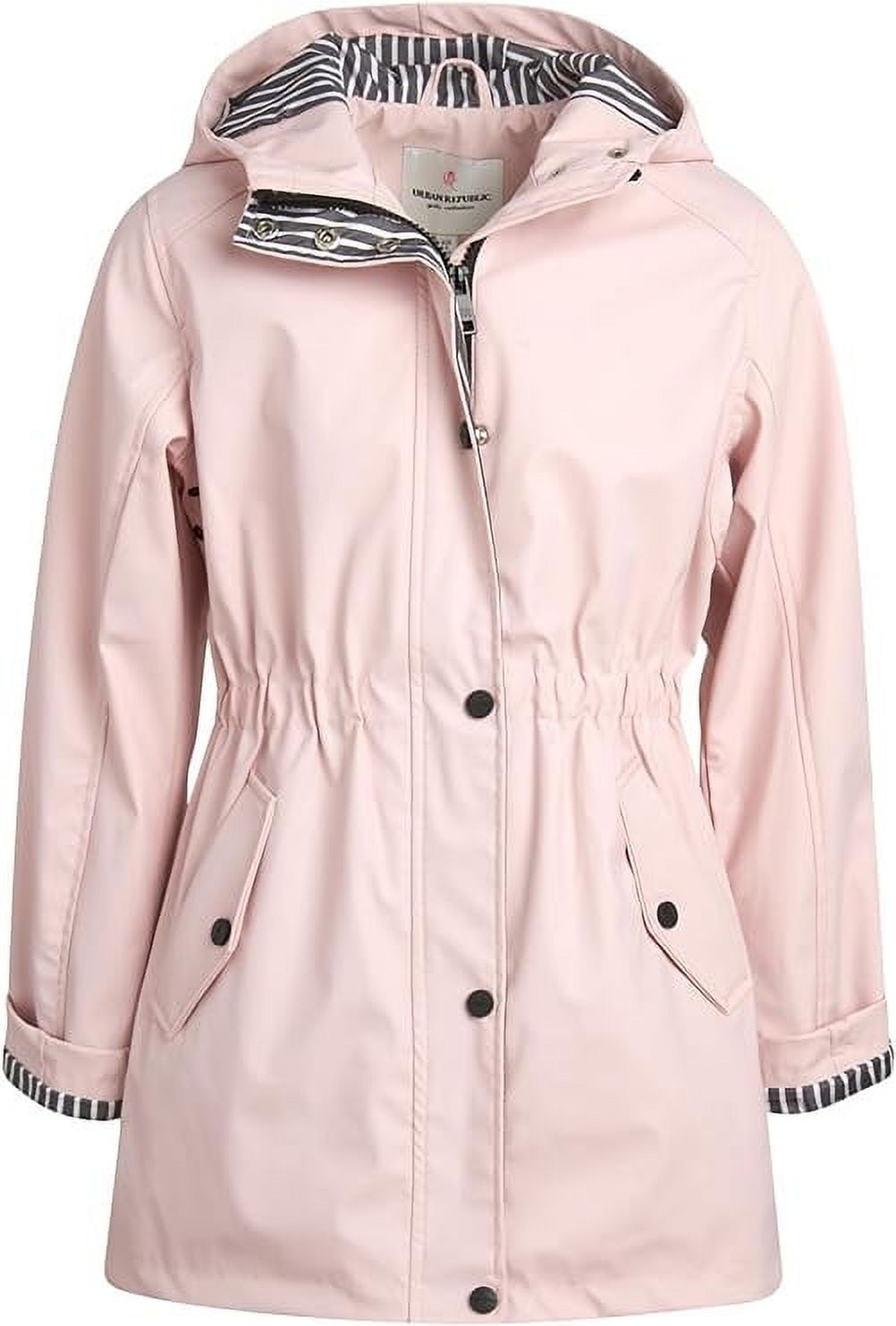 URBAN REPUBLIC Girls' Raincoat - Lightweight Waterproof Anorak Trench ...