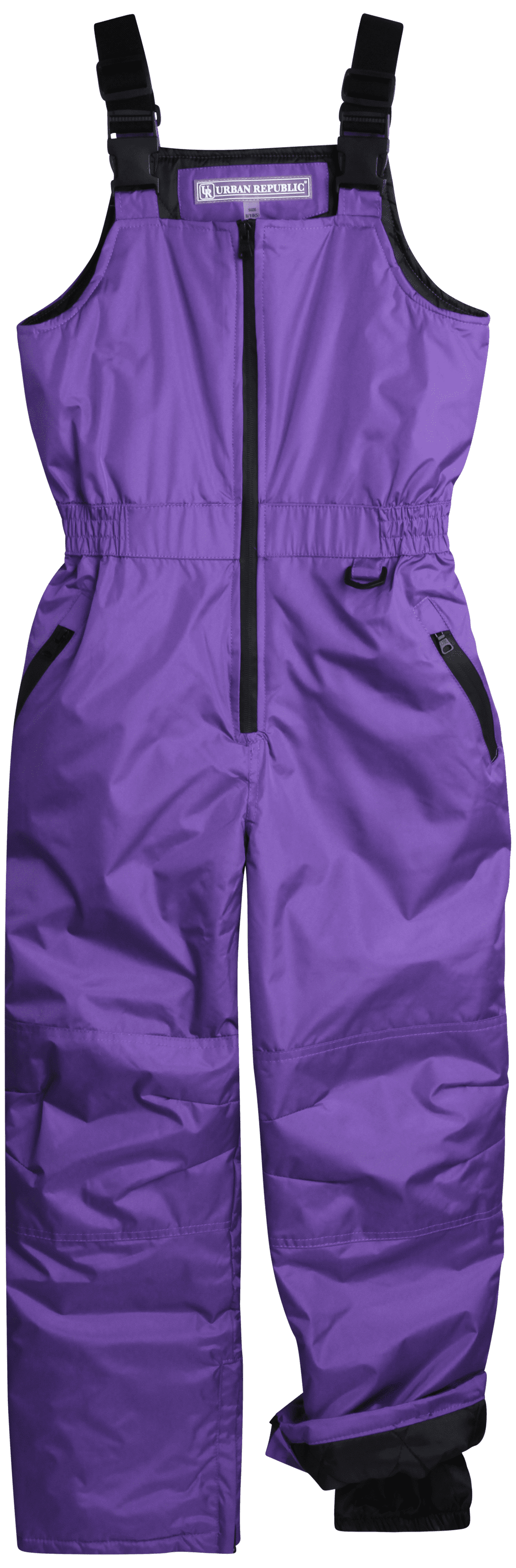 URBAN REPUBLIC Kids' Snow Bib - Unisex Insulated Waterproof Ski Pants ...