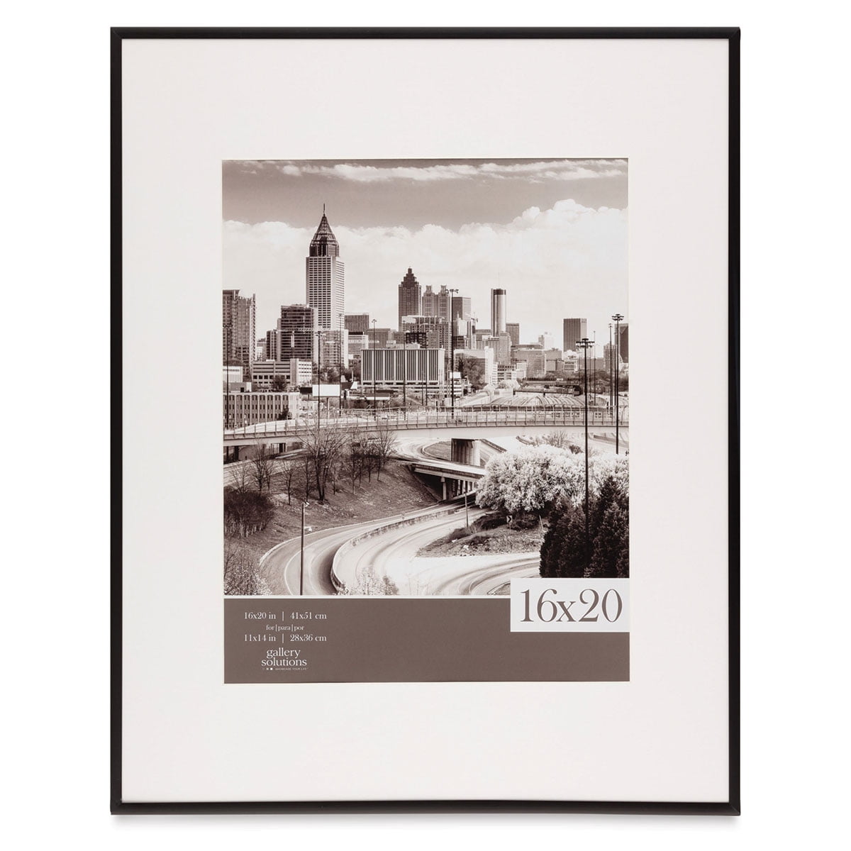 URBAN series matted Black metallic frame 16x20 11x14 by Gallery ...