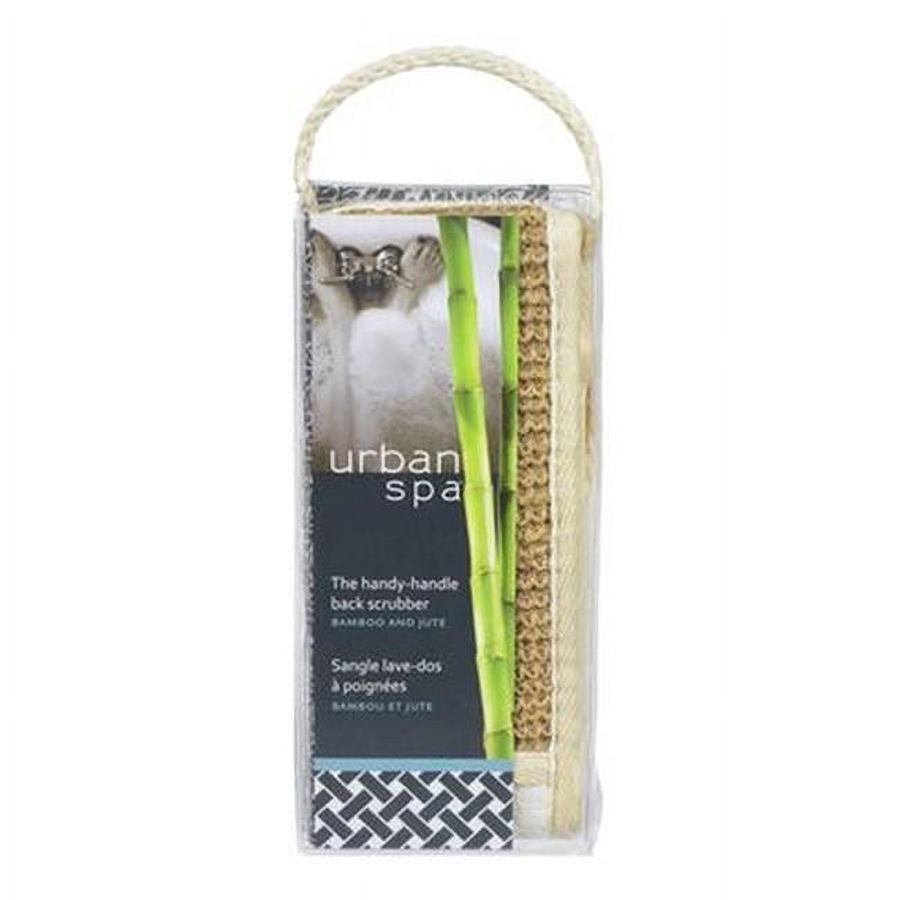 Urban Spa Handy Handle Back Scrubber, made of Bamboo and Jute - Walmart.com