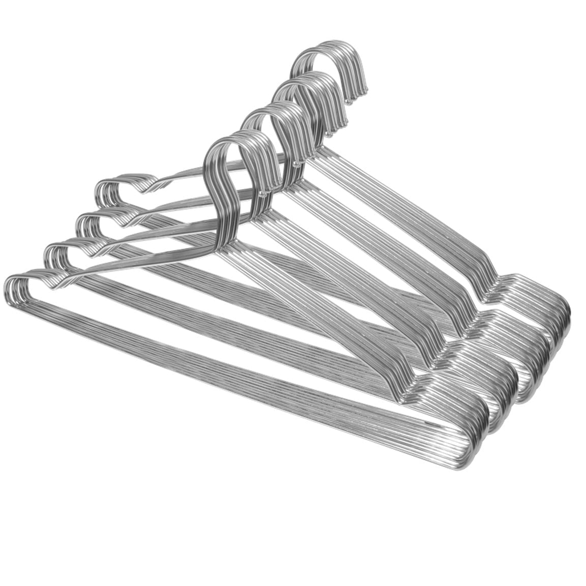 URBY 40pk Extra Wide Wire Hangers for Plus Size Clothes, 19 Inch ...