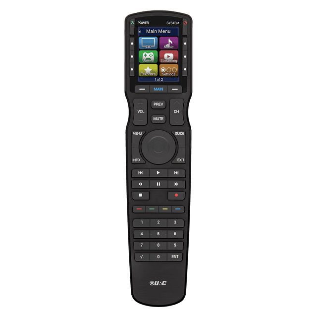 URC MX-790 Programmable Handheld Remote Control with 2” Color LCD ...