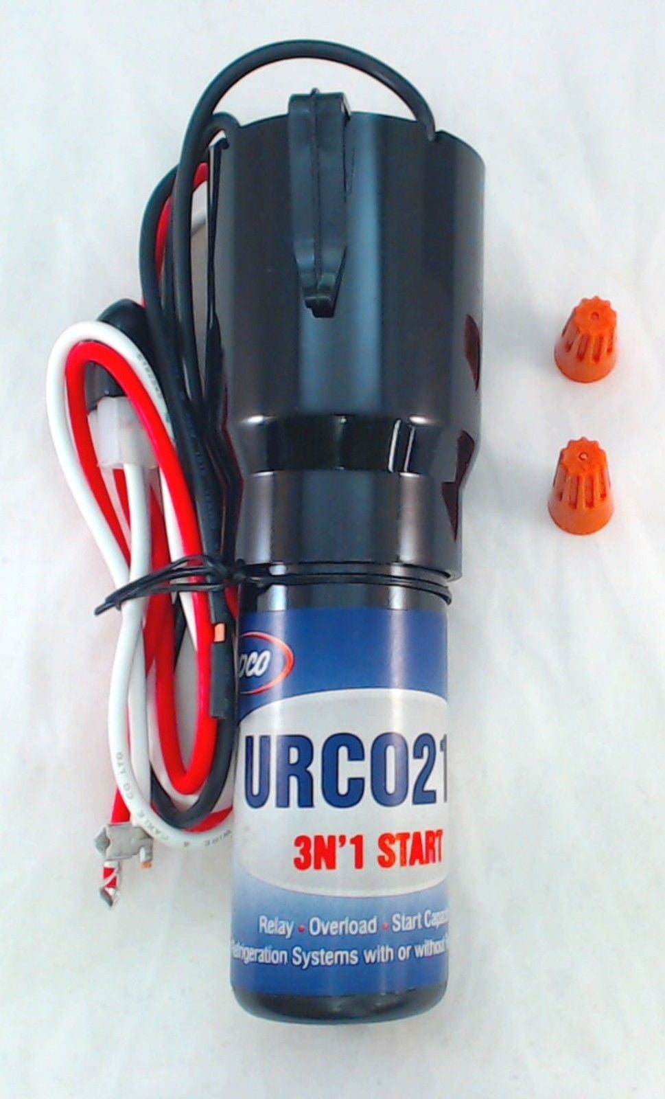 URCO210, Hard Start Kit, Relay, Start Capacitor, Overload replaces ...