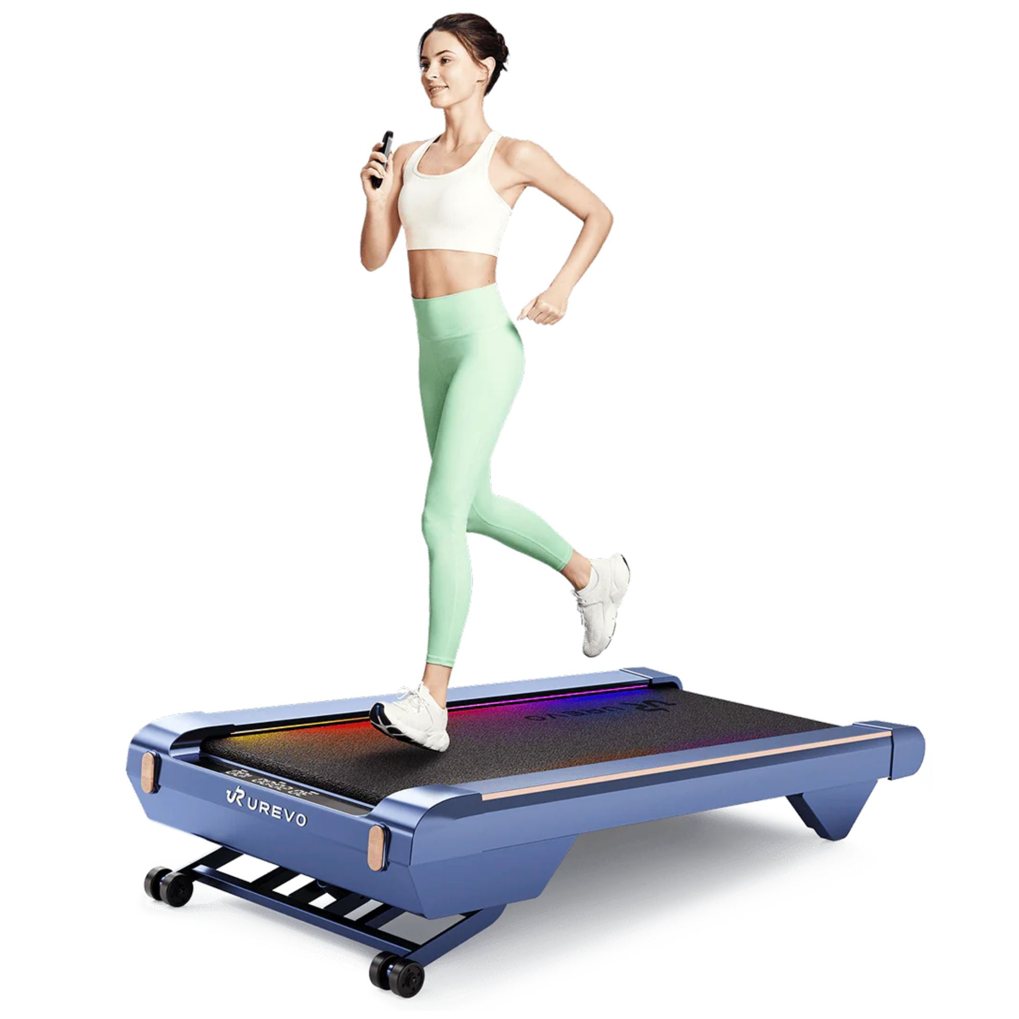 UREVO CyberPad Smart Treadmill | 14% Incline, Quiet Treadmill with App ...
