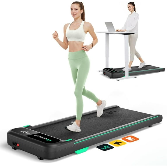 UREVO Spacewalk E4 APP Walking Pad, Under Desk Treadmill for Home ...