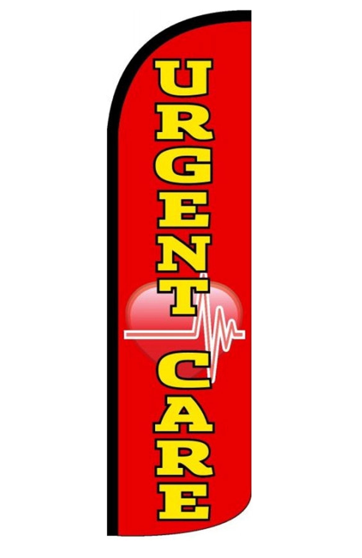 URGENT CARE Windless Flag (Hardware Not Included) |Advertisement ...