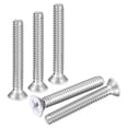URIJDAS-#8-32x1 Flat Head Machine Screws - 100pcs - Good for Furniture ...