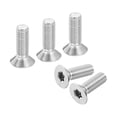URIJDAS-M8-1.25 x 25mm Flat Head Torx Anti Theft Machine Screws, 10 Pcs ...