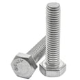 URIJDAS-M8 x 35mm Left Hand Thread Hex Head Bolt,304 Stainless Steel ...