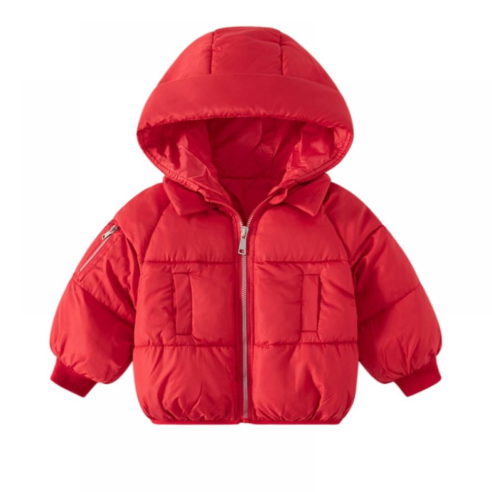 URMAGIC 1-6T Baby Girls Boys and Toddler Medium Weight Puffer Jacket, Wind, Water-Resistant ...