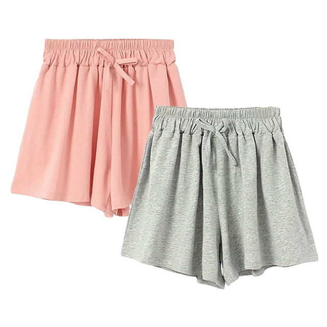 URMAGIC 2 Pack Flowy Athletic Shorts for Girls Gym Yoga Workout Running ...