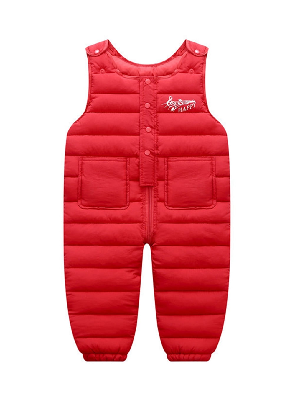 URMAGIC 6M-4T Baby Boy Girl Winter Snow Pants Bib Lightweight Puffer ...