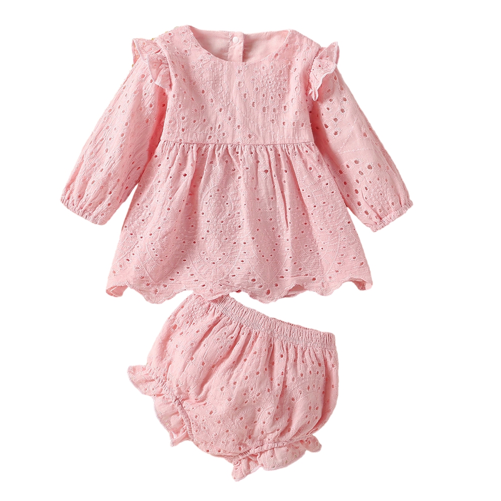 URMAGIC Baby Girl Jumpsuits Outfits Infant Long Sleeve Romper Dress ...