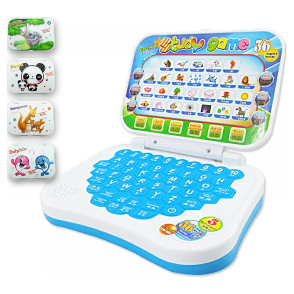 URMAGIC English Learning Laptop Toy for Kids, Toddlers, Boys and Girls ...