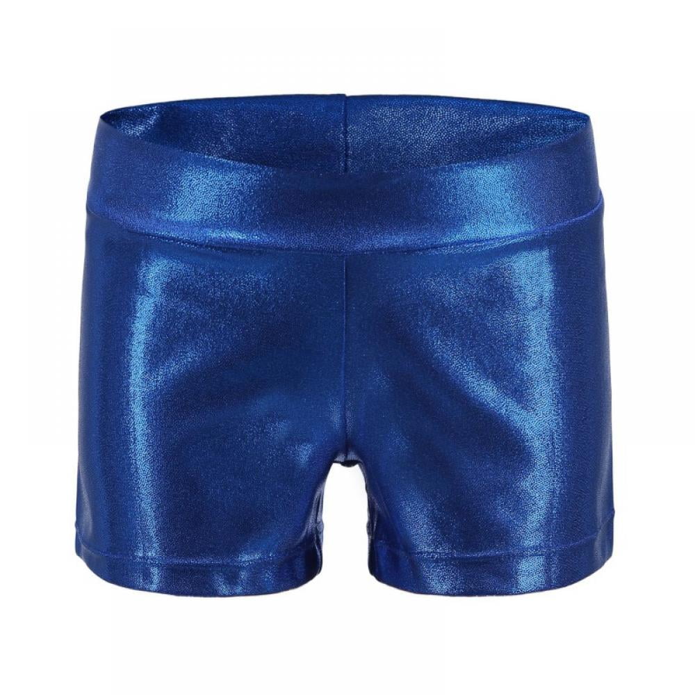 URMAGIC Girls Dance Short Gymnastics Athletic Shorts Sparkle Glitter ...