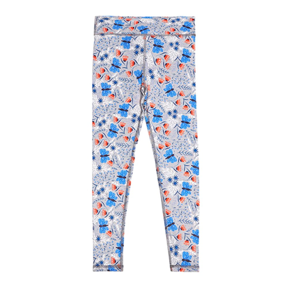 URMAGIC Girls Printed Leggings Yoga Pants High Waist Stretch Leggings ...