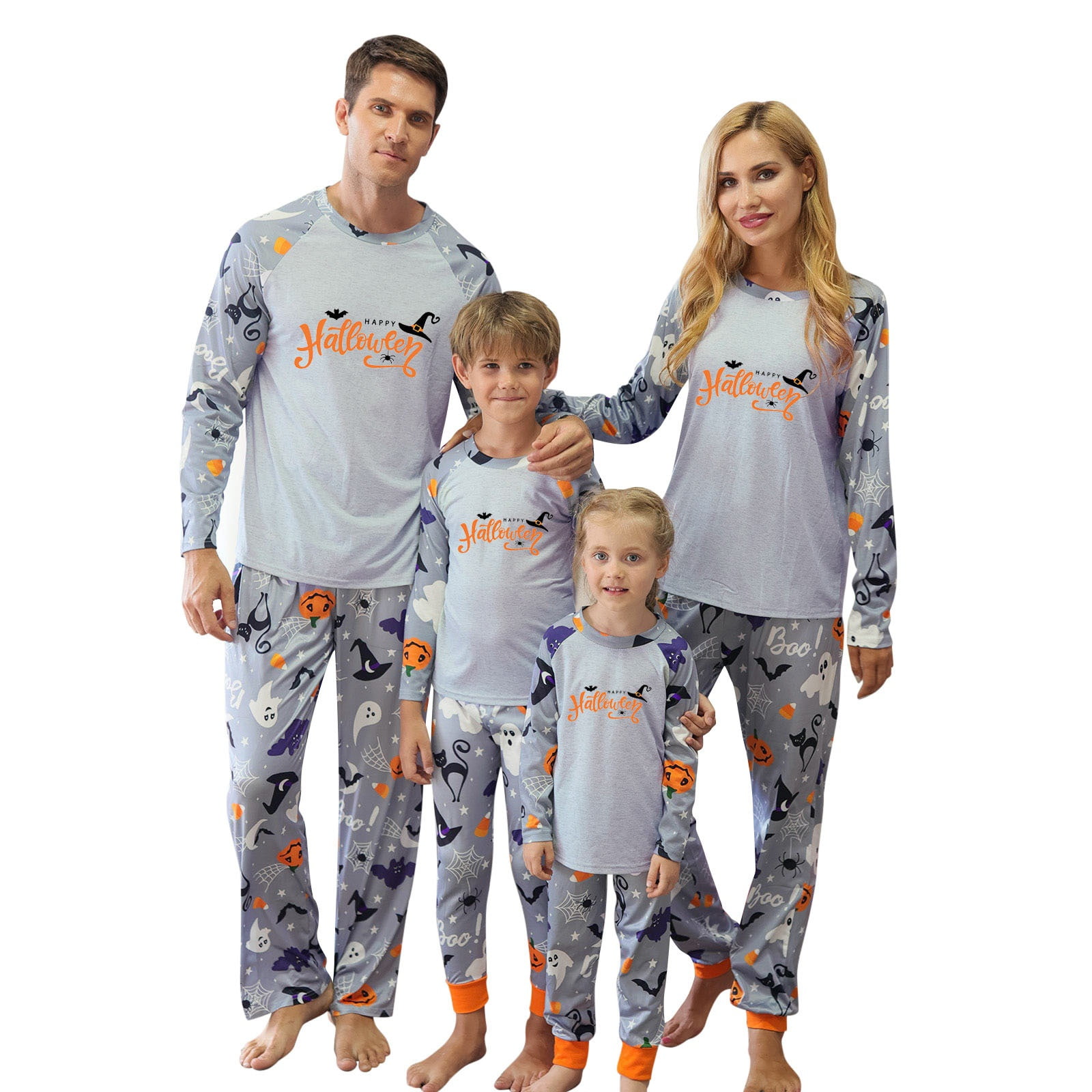 URMAGIC Halloween Series Family Pajamas Set Mom And Dad Children Family ...