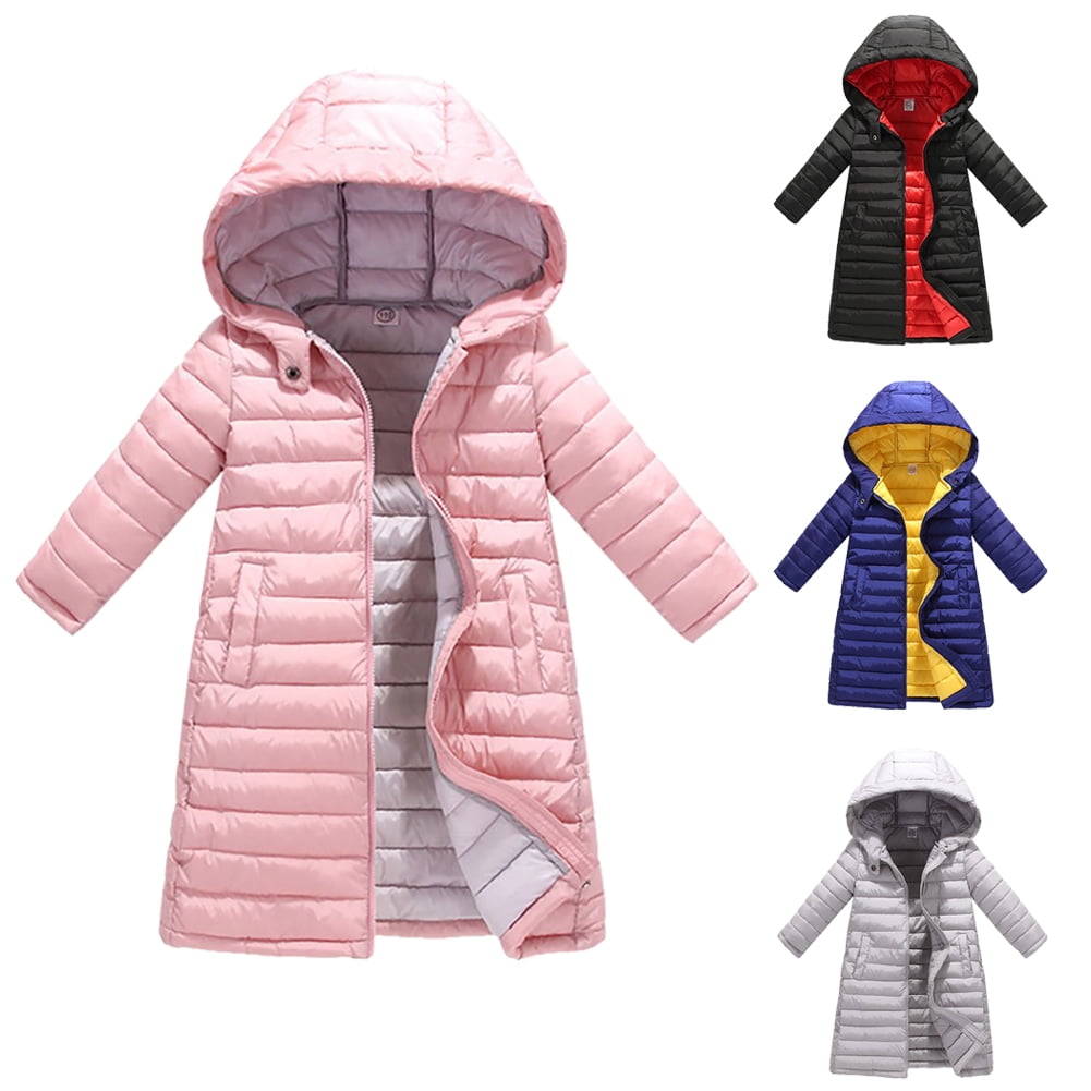 URMAGIC Kid Boy's Girl's Long Winter Coat Parka Water Resistant Warm ...