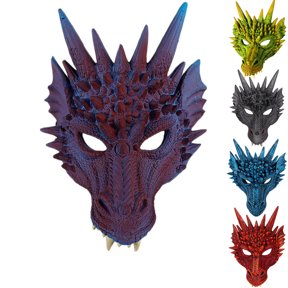 Dragon Warrior Latex Mask Adult Halloween Accessory - Walmart.com