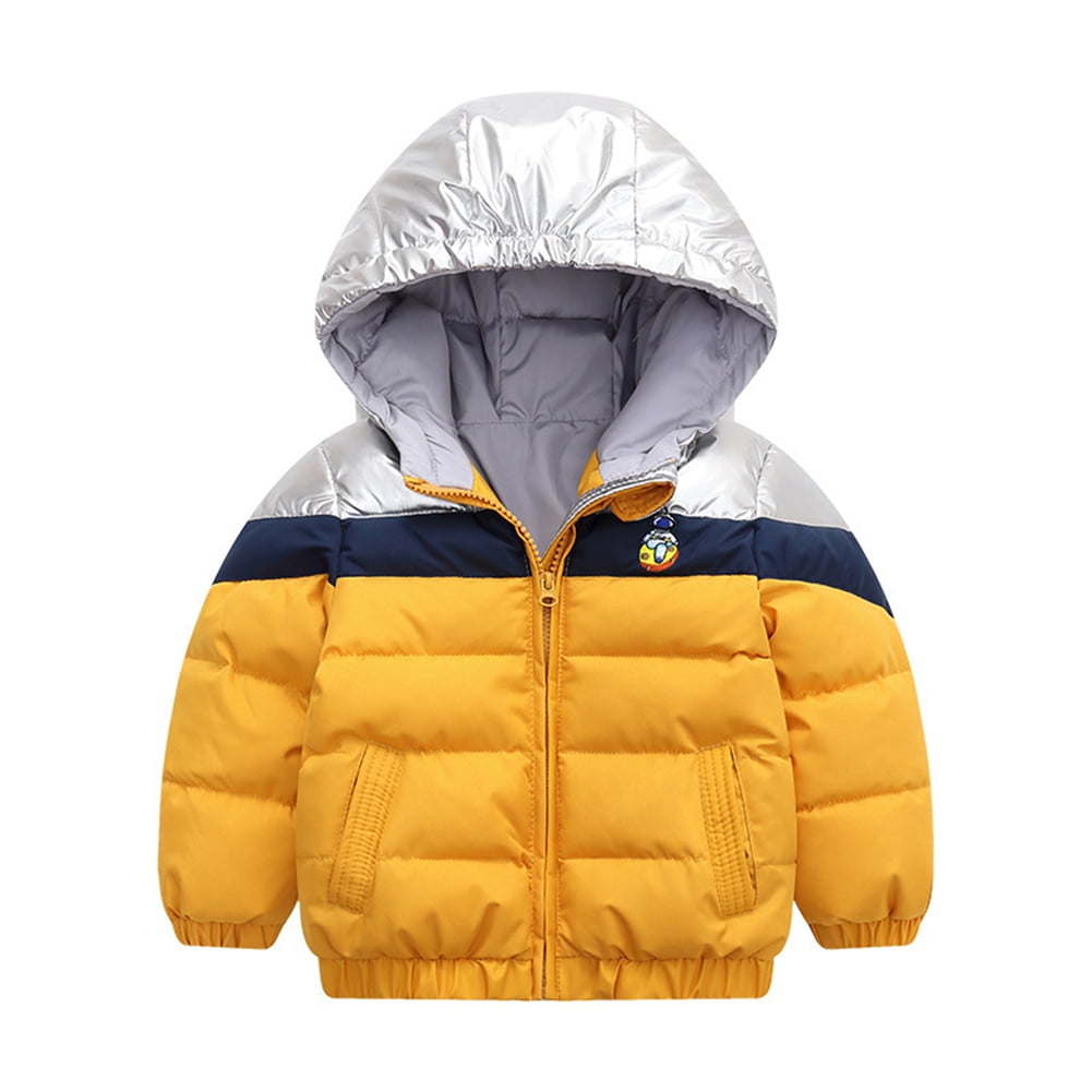 URMAGIC Kids Boy Girl OutWear Coat Winter Warm Hooded Puffer ...