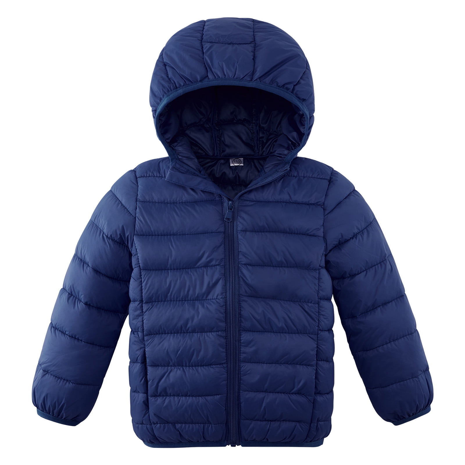 URMAGIC Kids Lightweight Puffer Jacket Padded Quilted Hooded Coat Warm ...
