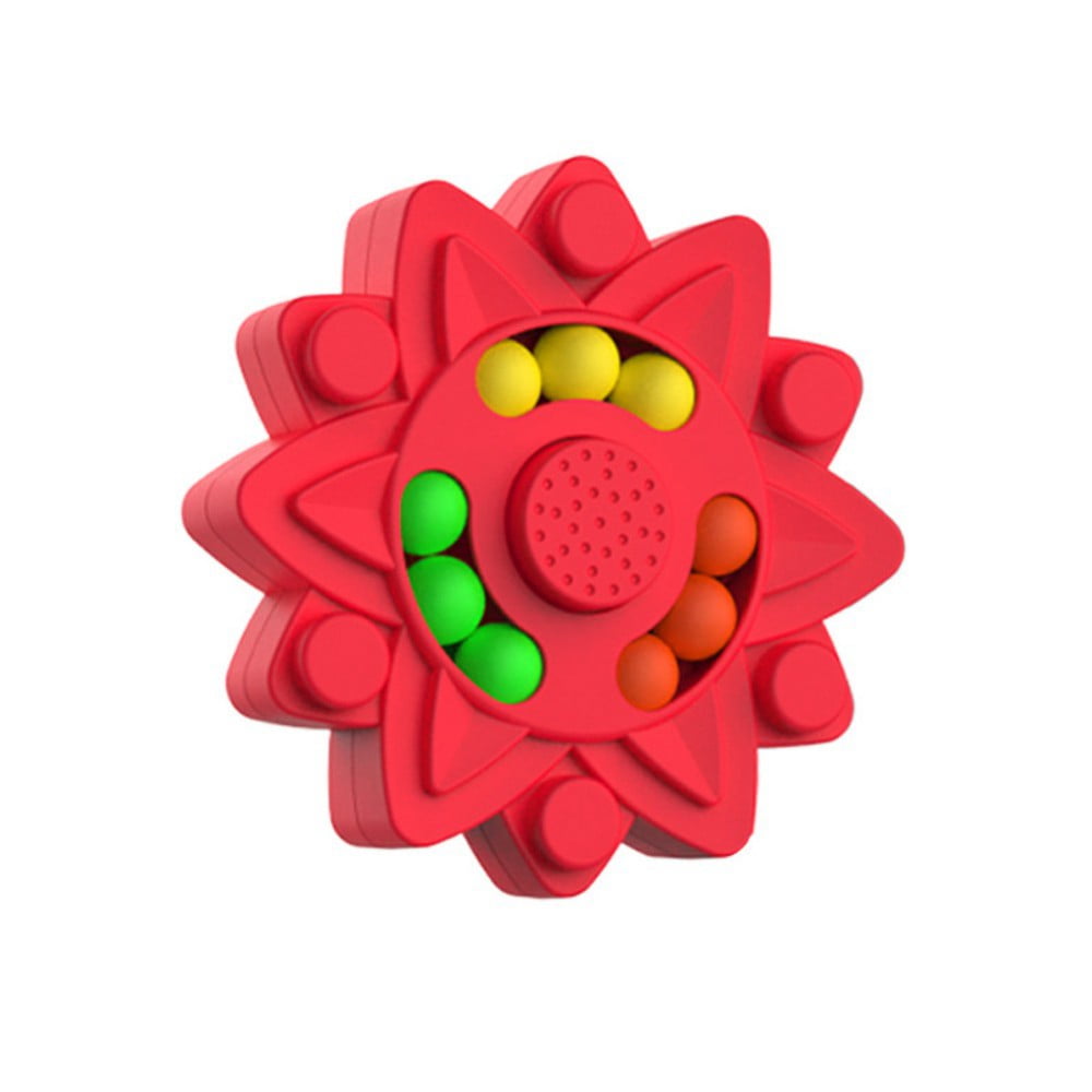 URMAGIC Rotating Magic Bean Toy, Funny Beads Puzzle Educational Toys ...