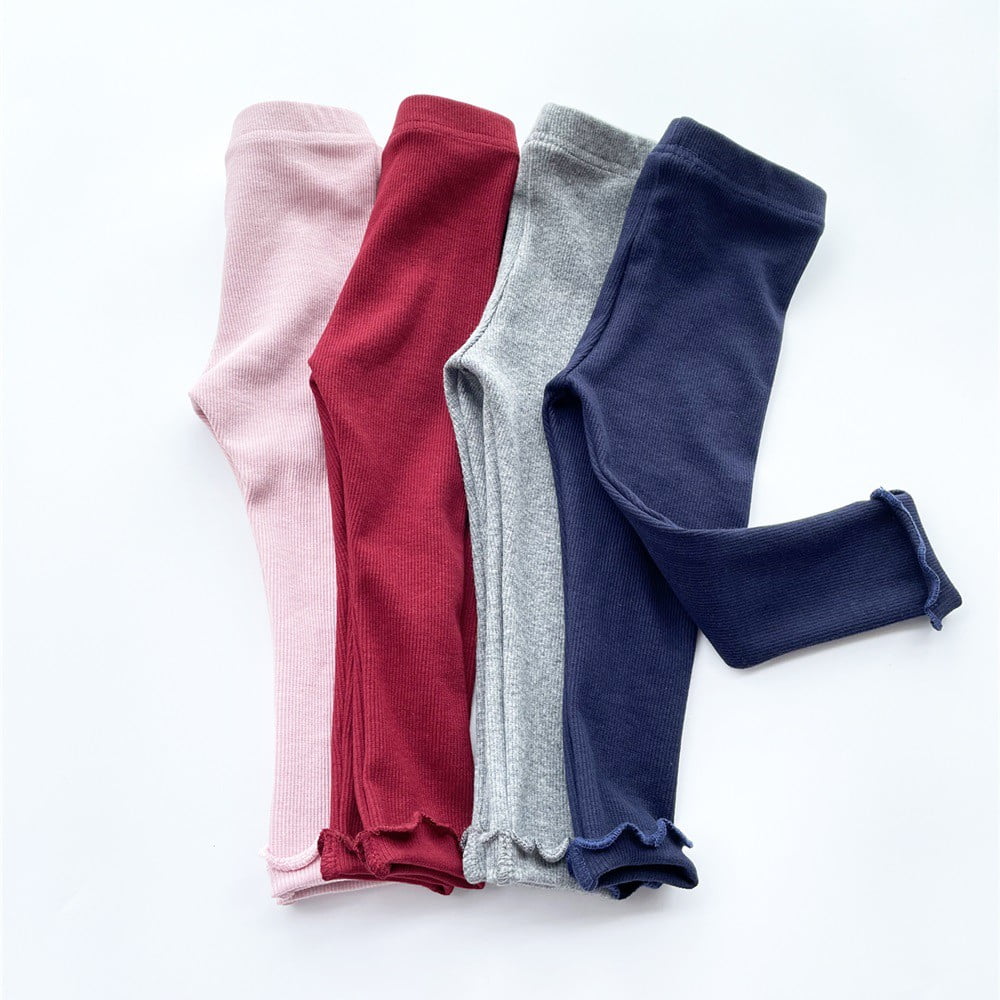URMAGIC Toddler Baby Basic Leggings Infant Kids Footless Tights Little ...