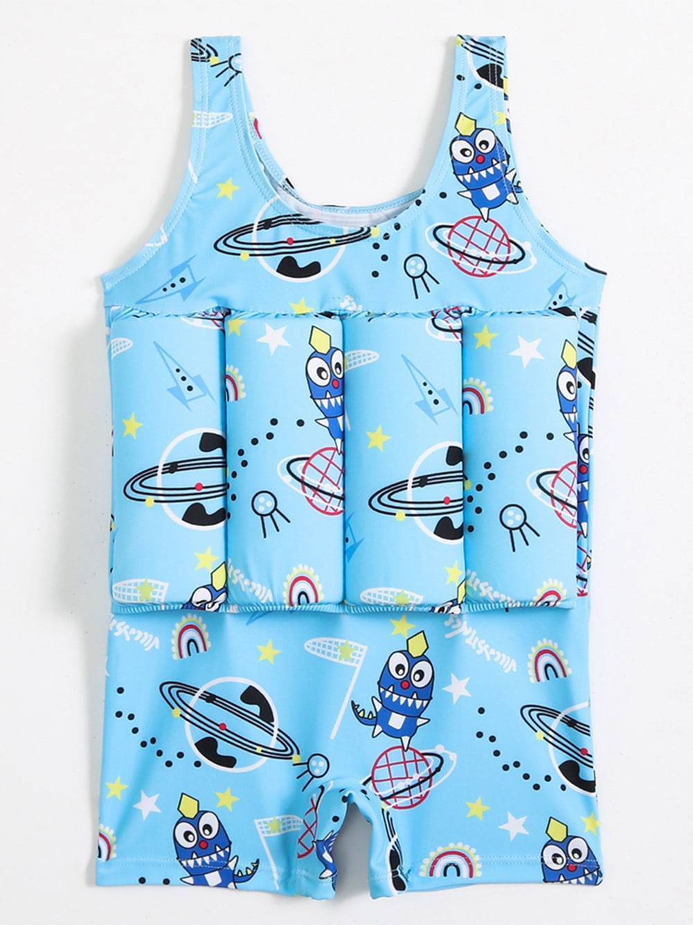 URMAGIC URMAGIC 2-6Y Kid Boy Girl One Piece Float Suit Vest Swimsuit ...