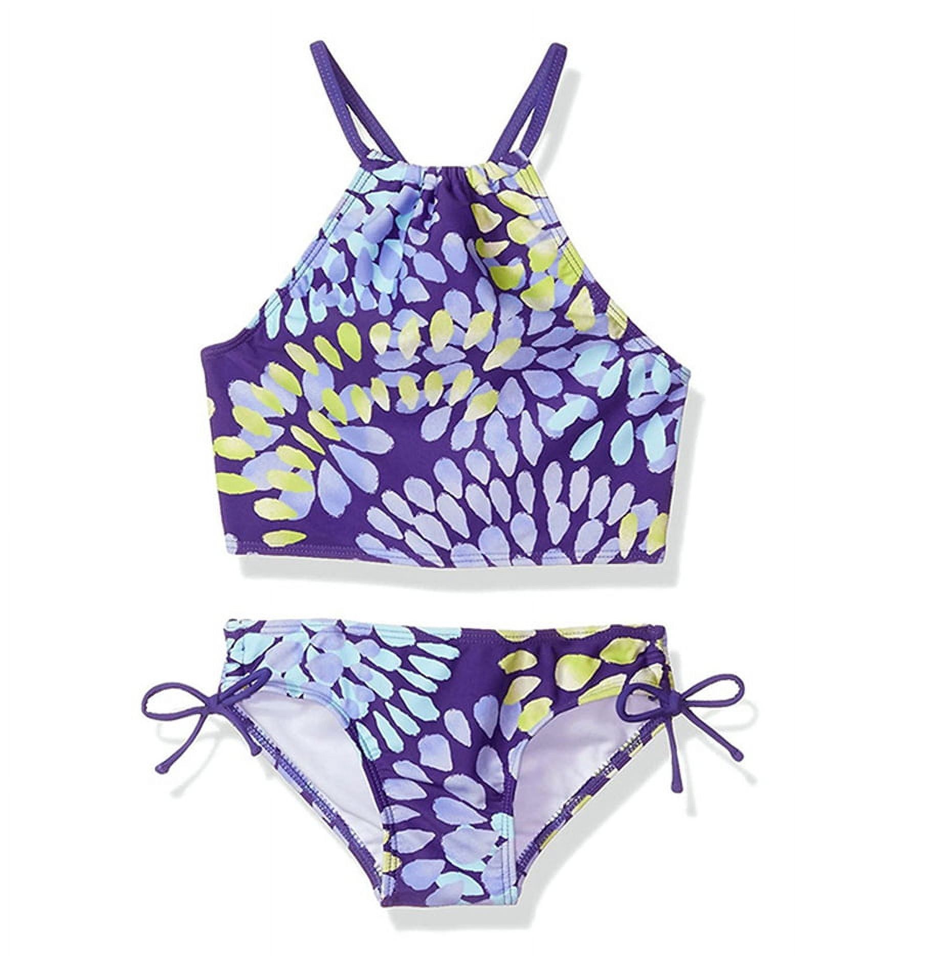 URMAGIC URMAGIC Little Big Child Teen Girls Butterfly Two Pieces Halter ...