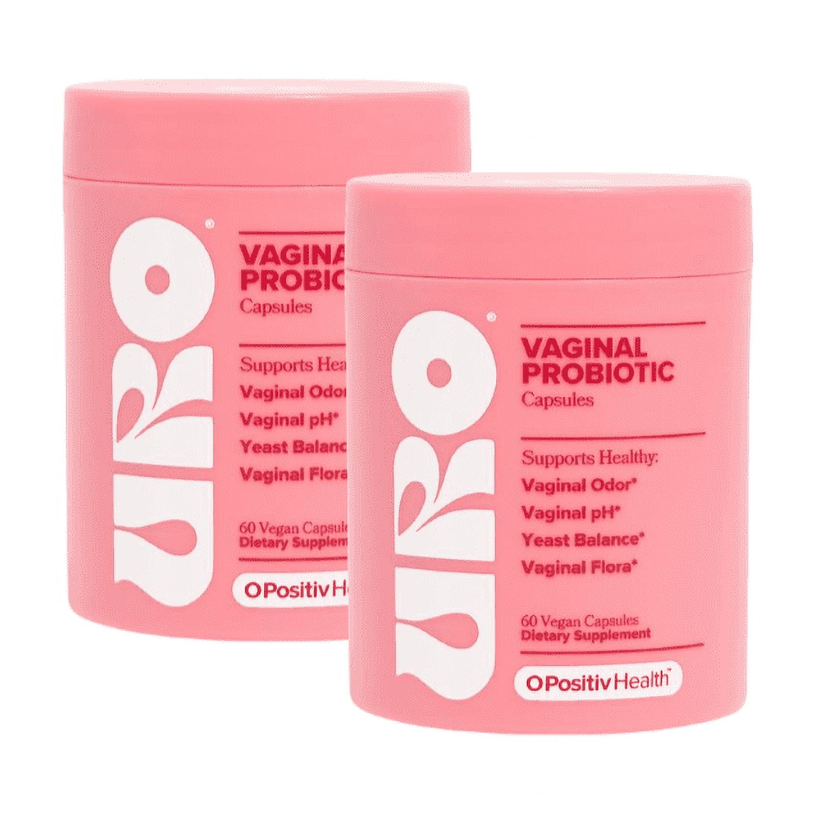 URO Women's Probiotics for Women pH Balance- 60 Count (Pack of 2 ...