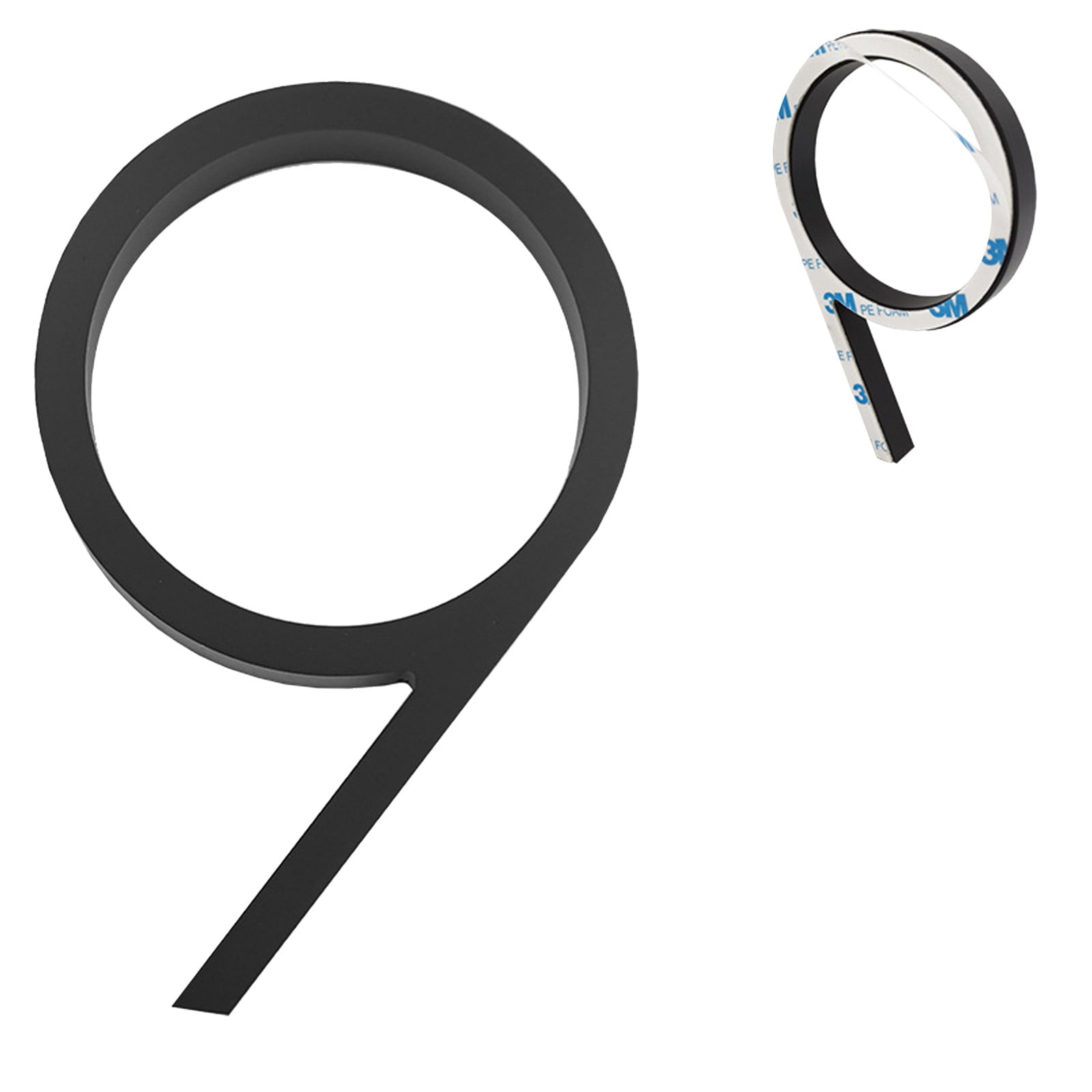 URORG 5 Inch Acrylic House Numbers,Modern Mailbox Numbers Address Home ...