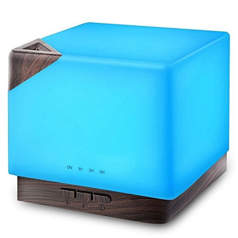 URPOWER 700ml Square Aromatherapy Essential Oil Diffuser Humidifier ...