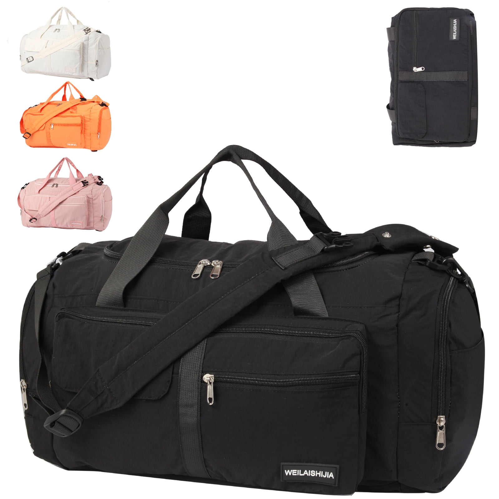 URSOFINE Sports Bag & Travel Bag Foldable, 30L Waterproof Gym Bag With ...