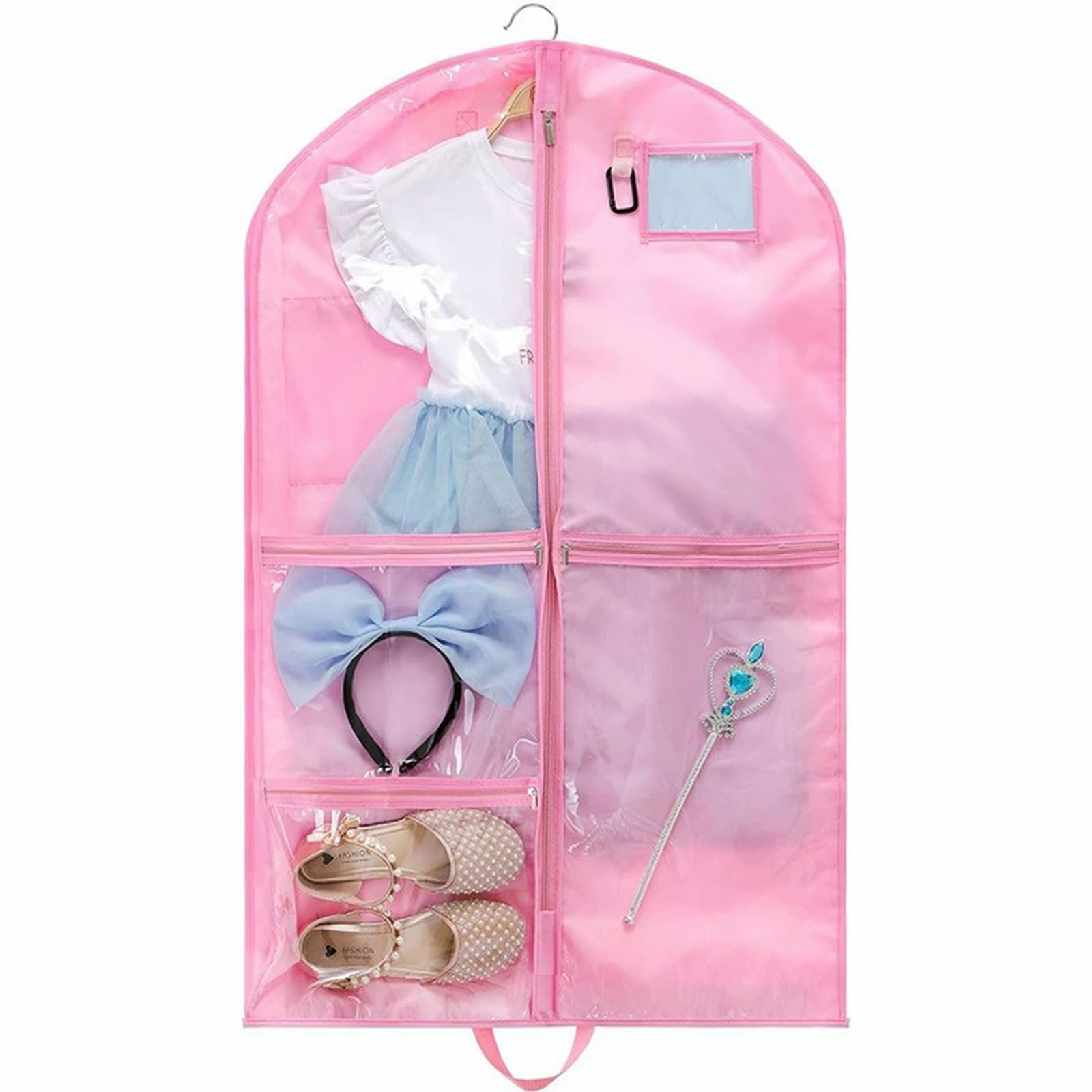URSOFINE Waterproof Hanging Garment Bag 40 inch Clothes Bag with Gusset ...