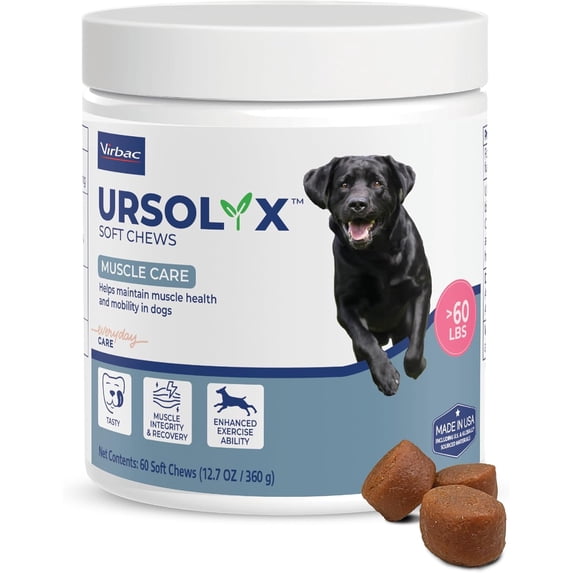 URSOLYX Soft Chews for Large Dogs 60 Count - Walmart.com