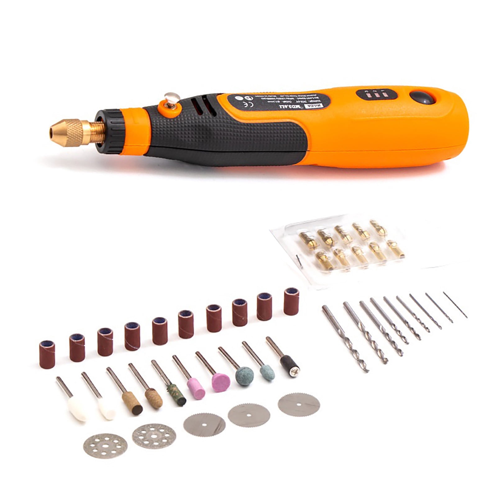 URTERYSER 3.6V Wireless Rotary Tool Pen with Adjustable Speeds & Type C ...