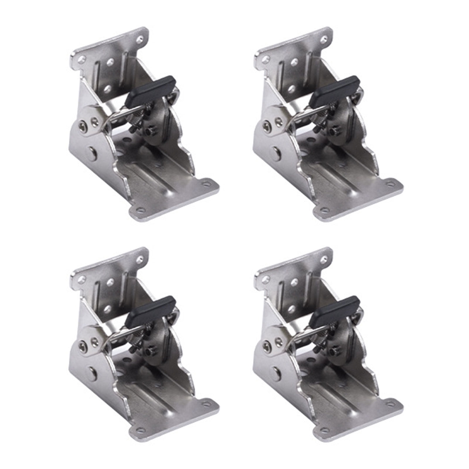 URTERYSER 4Pieces 90 Degree Folding Table Legs Bracket Self Locking ...
