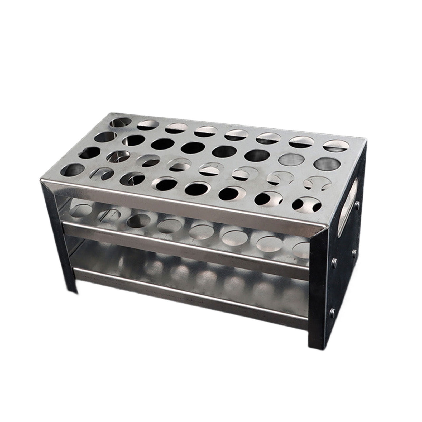 URTERYSER Aluminum Alloy Test Tube Rack Test Tube Holder Rack ...