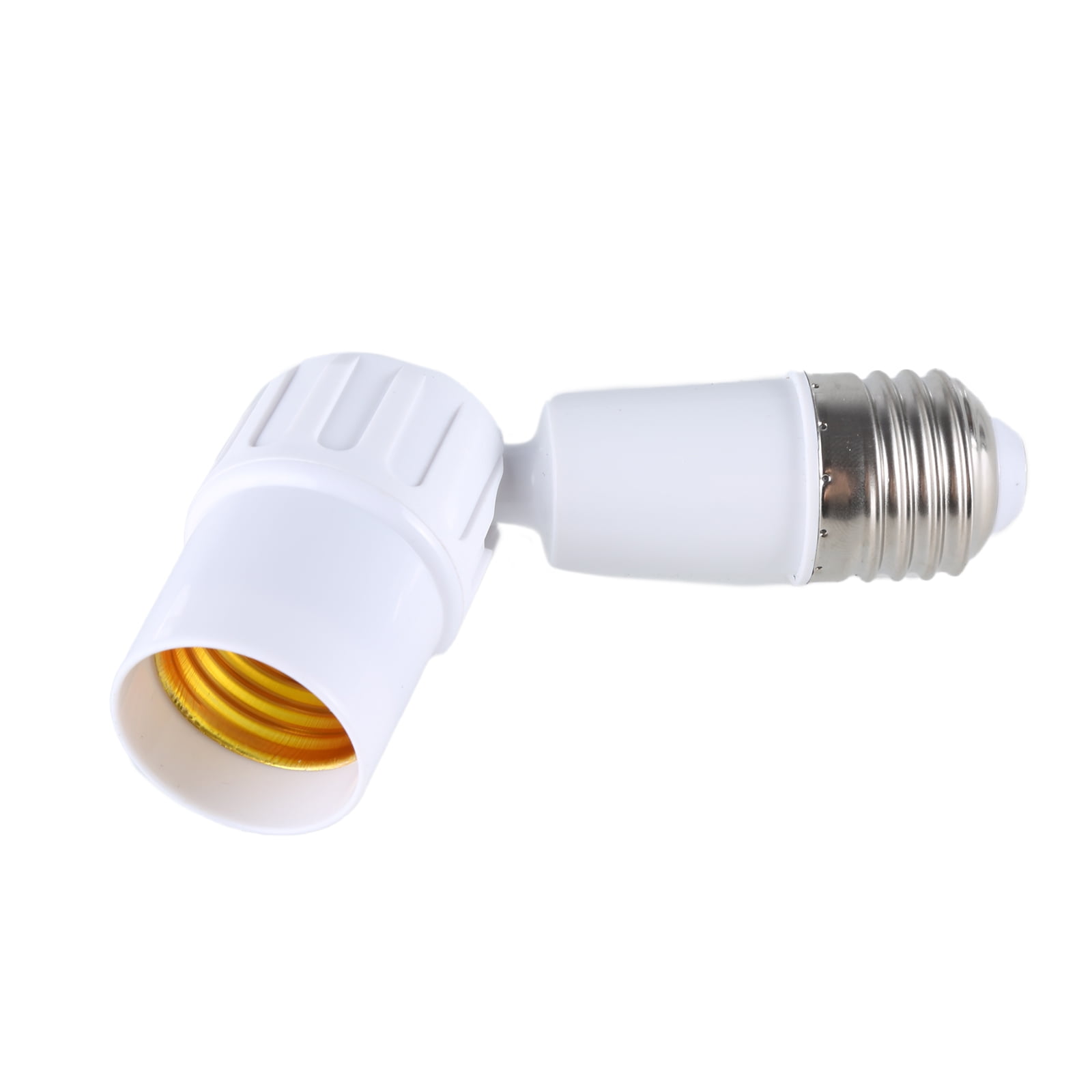 URTERYSER E27 Light Bulb Socket Extender Adapter 360 Degree Rotatable ...